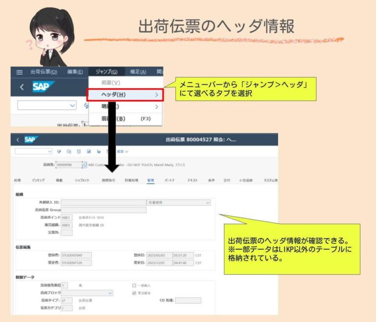 【SAP SD】テーブル関連図（出荷伝票） | SAPラボ