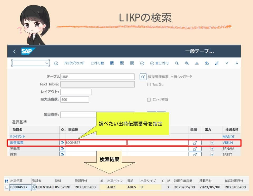 【SAP SD】テーブル関連図（出荷伝票） | SAPラボ