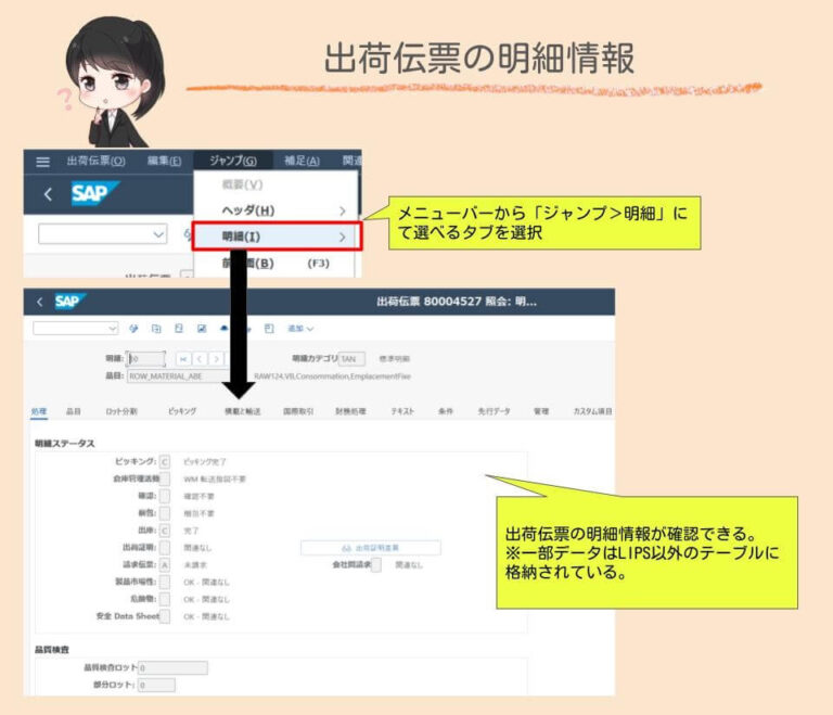 【SAP SD】テーブル関連図（出荷伝票） | SAPラボ