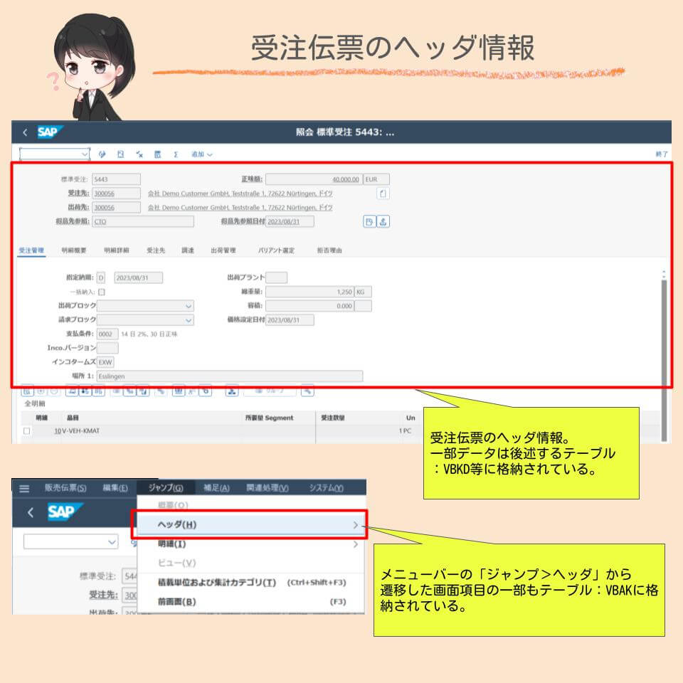 【SAP SD】テーブル関連図（受注伝票） | SAPラボ