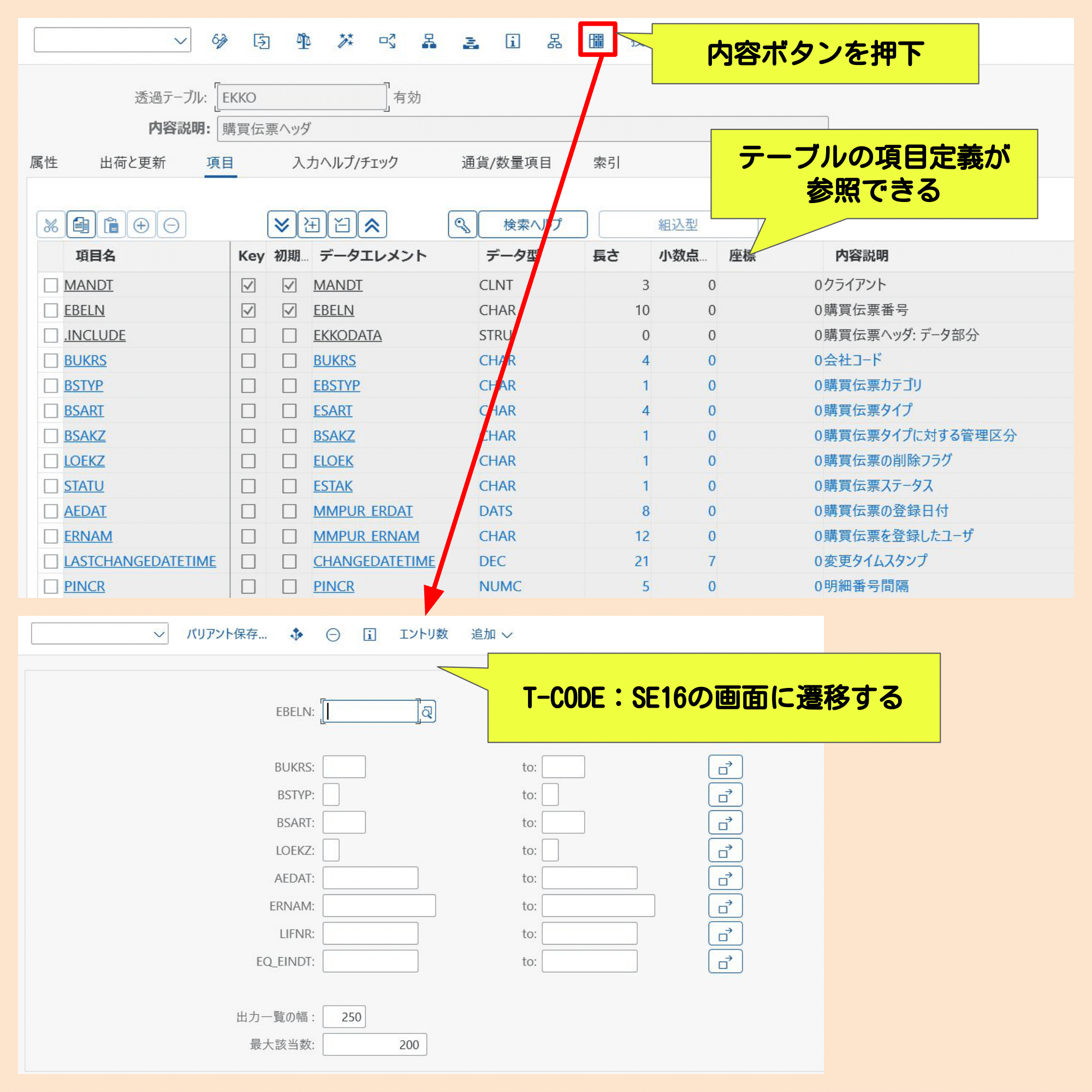 【SAP共通】テーブルデータを照会する方法まとめ | SAPラボ